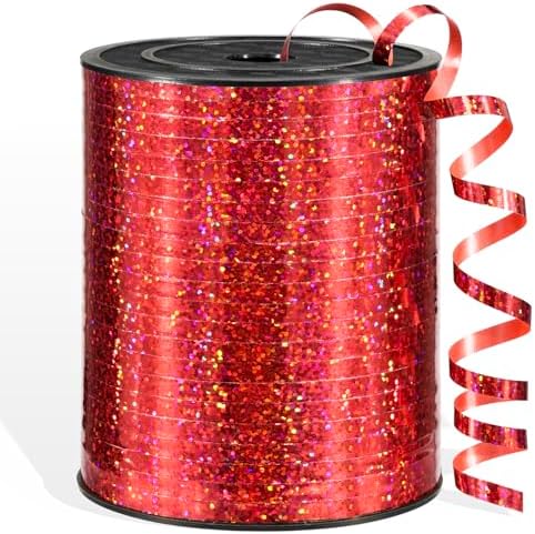 Amazon.com: Paivanwoo 500 Yard Rainbow Ribbon for Gift Wrapping 3/16 ...