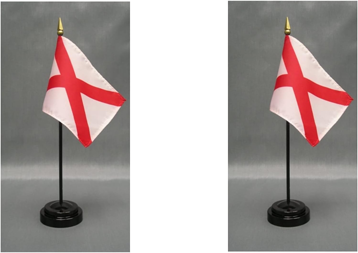 Amazon.com: 2 Alabama State Desk Flags American Made Rayon 4x6 inch ...
