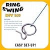 Amazon.com: Hook and Ring Swing DIY Kit Stainless Steel Hardware and ...