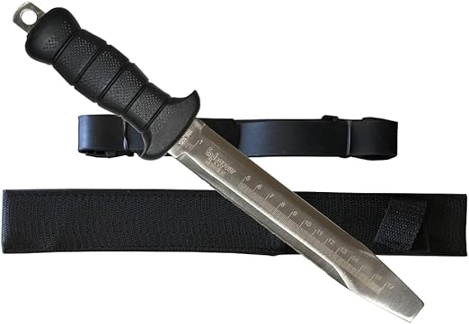 Abalone Tool Marine 316 Stainless Steel Diving Spearfishing Dive Knife ...