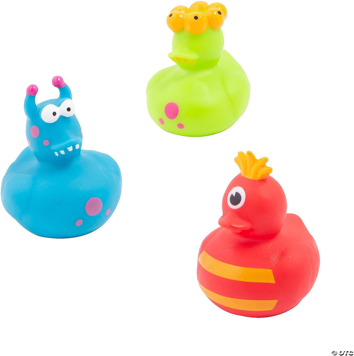Amazon.com: Fun Express Vinyl Monster Rubber Ducks - Halloween Duck ...
