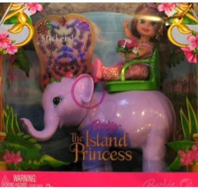 Barbie Doll Island Princess Shelly Dolls & Elephant - 1 Set - Various ...