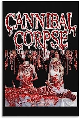 Amazon.com: Horror Art Posters Cannibal Corpse Band Music Album Cover ...