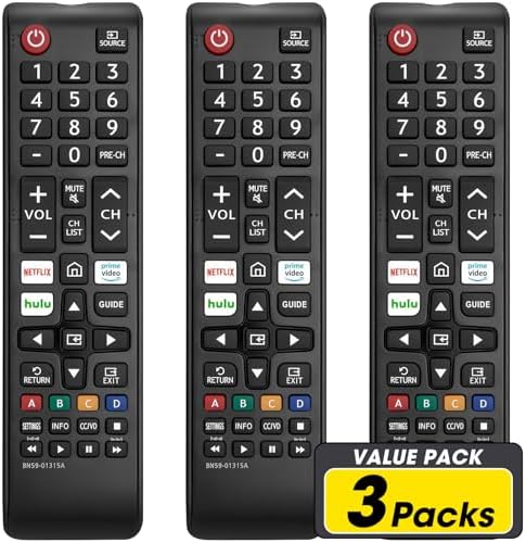 Amazon.com: 3 Pack Remote for All Samsung TV Remote, Replacement ...