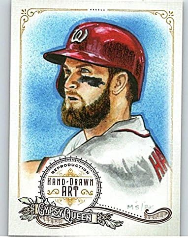 Amazon.com: 2017 Gypsy Queen Portrait Hand-Drawn Art #GQAR-BH1 Bryce ...