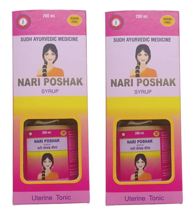 Buy SANDIPAN AYURVEDIC PHARMECY'S NARI POSHAK Syrup for Women' 200 ML ...