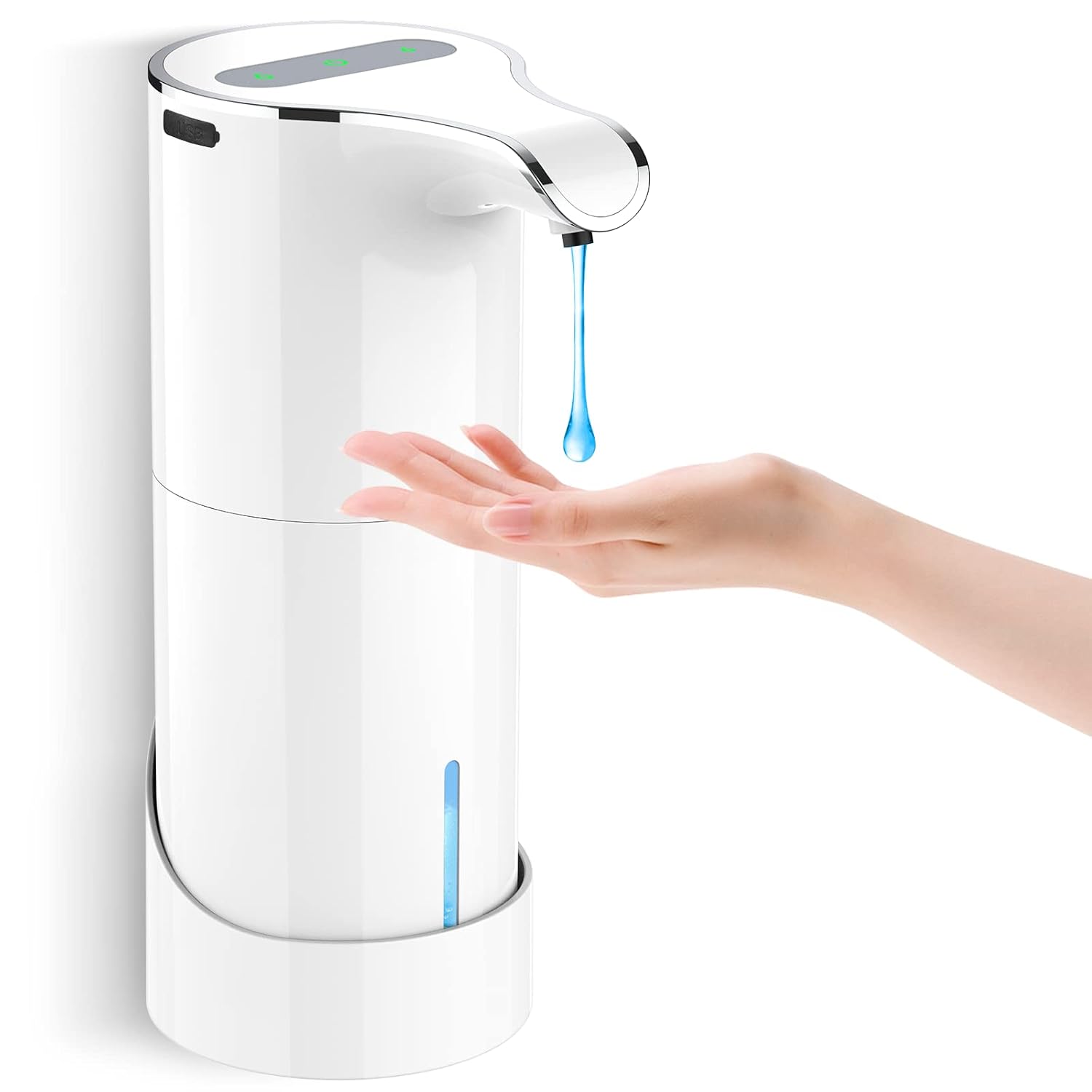 Automatic Soap Dispenser Rechargeable Touchless, 15.37oz Electric Hand ...