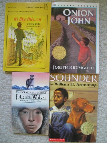 Newbery Medal Set (Julie of the Wolves, Onion John, Sounder, It's Like ...