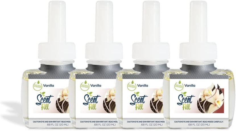 Amazon.com: Scent Fill Vanilla Plug in Air Freshener, Scented Oil ...