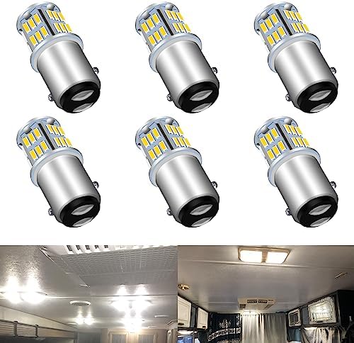 Amazon.com: UNXMRFF Double Contact 1142 LED Bulb Warm White for RV ...