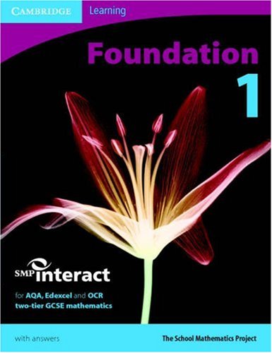 SMP GCSE Interact 2-tier Foundation 1 Pupil's Book (SMP Interact 2-tier ...