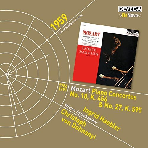 Mozart: Piano Concertos Nos. 18 & 27 by Ingrid Haebler, Christoph von Dohnányi, Wiener ...