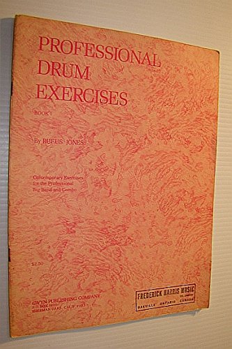 Professional Drum Exercises - Book 1 (One): Jones, Rufus: Amazon.com: Books