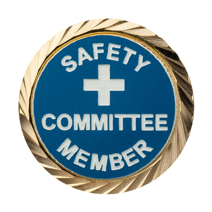 Amazon.com: awardshere.com Safety Committee Member Lapel Pin: Clothing ...