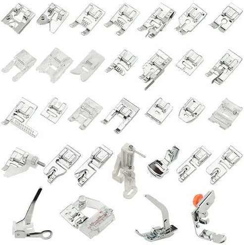 Amazon.com: Presser Foot Set, Universal Sewing Machine Foot, Sewing ...