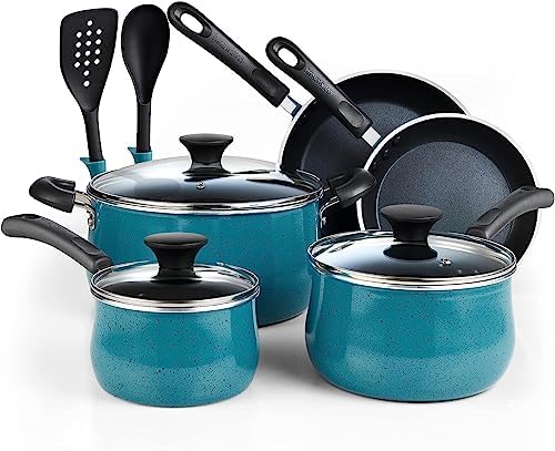 Amazon.com: NEOFLAM FIKA 5-Piece Home Kitchen Essential Cookware Pot ...