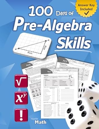 Pre-Algebra Skills: (Grades 6-8) Middle School Math Workbook ...