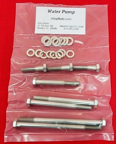 Amazon.com: ALLOYBOLTZ - Compatible with Ford Small Block SBF 260 289 ...