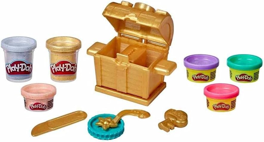 Amazon.com: Play-Doh E9435 Hasbro Treasure Splash, Multi-Colour : Toys ...