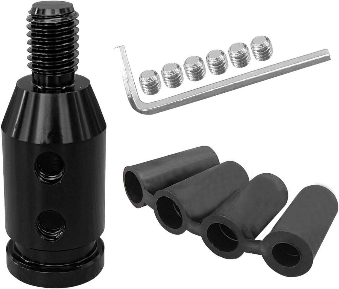 Amazon.com: LHDOS Universal Car Gear Shift Knob Adapter, M10x1.5 ...