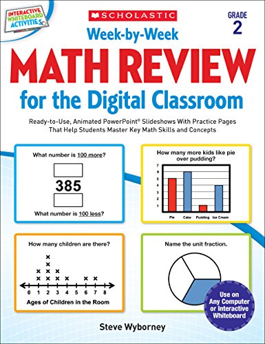 Week-by-Week Math Review for the Digital Classroom: Grade 2: Ready-to ...