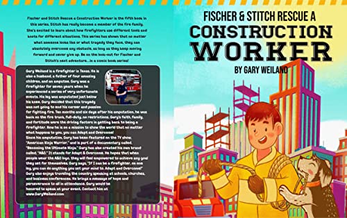 Fischer and Stitch Rescue a Construction Worker (Fischer the Amputee ...