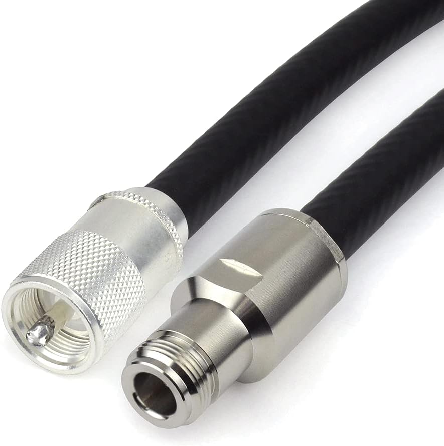 Amazon | 同軸ケーブル 10DFB NJ-MP (MP-NJ) 2m (インピーダンス:50Ω) 10D-FB加工製作品 ツリービレッジ | エンジェルハムショップジャパン(ANGEL ...