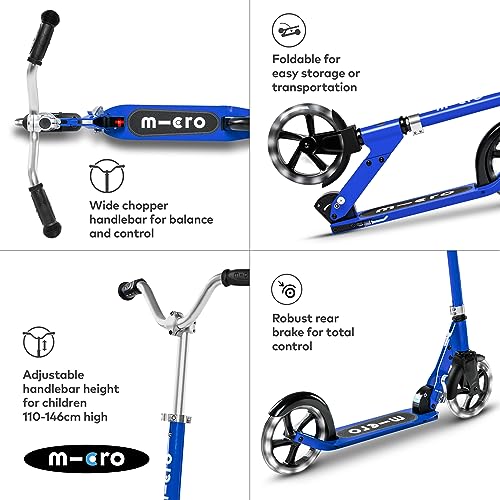 Snapklik.com : Micro Kickboard - Micro Cruiser LED - Two Wheeled, Fold ...