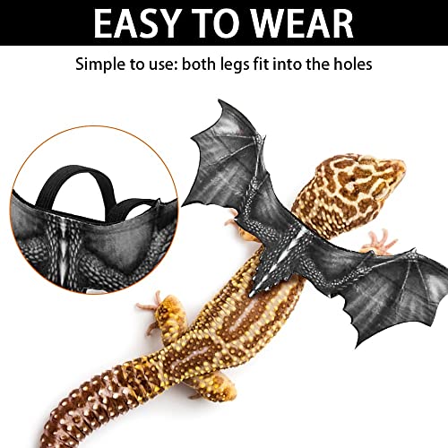 Bearded Dragon Harness, Cool Lizard Harness with Leather Tyrannosaurus ...