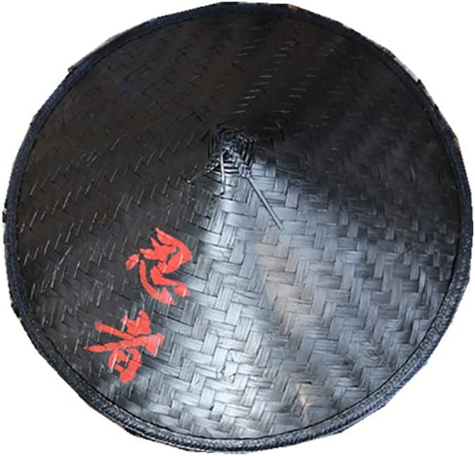 Amazon.com: Speduckk Handmade Japan Bamboo Hat Samurai Knight Cosplay ...