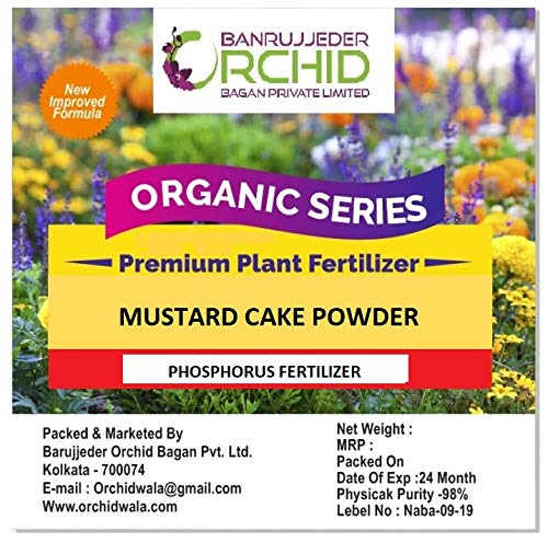 Organic Premium Agricultural Mustard Cake Powder 900 Gm - Phosphorus ...