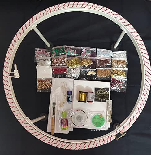 Tanisha Fashions - Aari Metal Stand 18 Inch : Amazon.in: Home & Kitchen