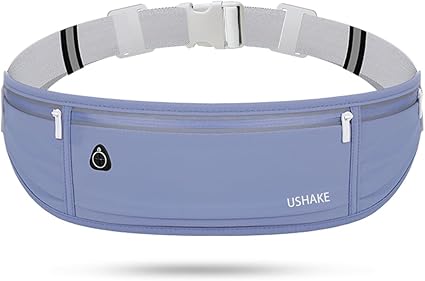 Amazon.com: USHAKE Slim Running Belt, Workout Fanny Pack for Men Women ...
