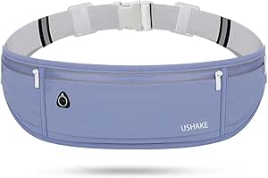 Amazon.com: USHAKE Slim Running Belt, Workout Fanny Pack for Men Women ...