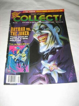 Tuff Stuff's Collect V 2 # 3 May 1994 Batman Versus The Joker Horrors ...
