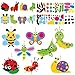 Amazon.com: HubirdSall 32 Pack Bugs Craft Kits for Kids with Spring ...