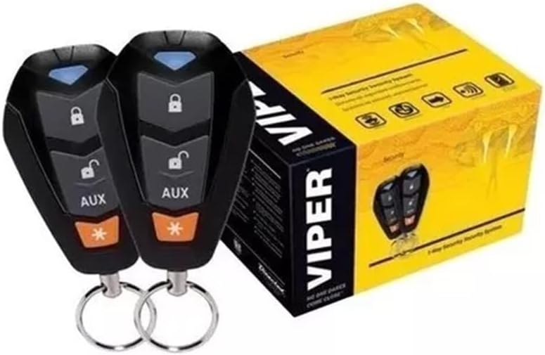 Alarma Automotriz Viper 3400v: Protección Avanzada con 2 Controles y ...