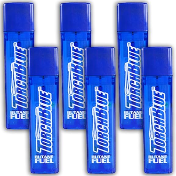 Amazon.com: Turbo Blue 18 ml Butane Fuel Refill for Torch Lighters (1 ...