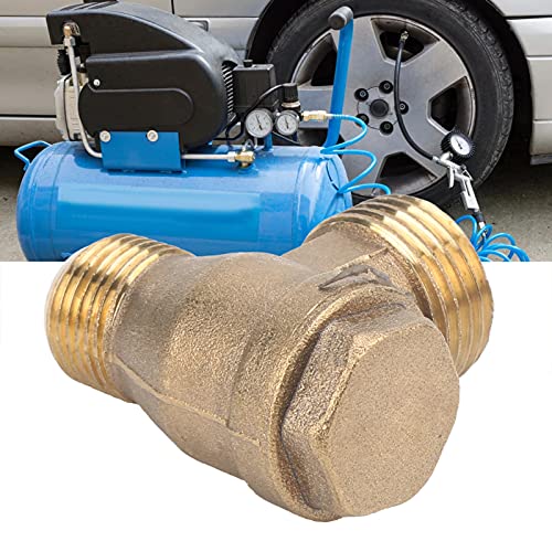 NonReturn Valve, Brass Air Compressor Check Valve 2 Port Swing Check ...