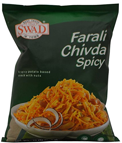 Amazon.com: Swad Farali Chivda Spicy (A Spicy Potato Based Snack with ...
