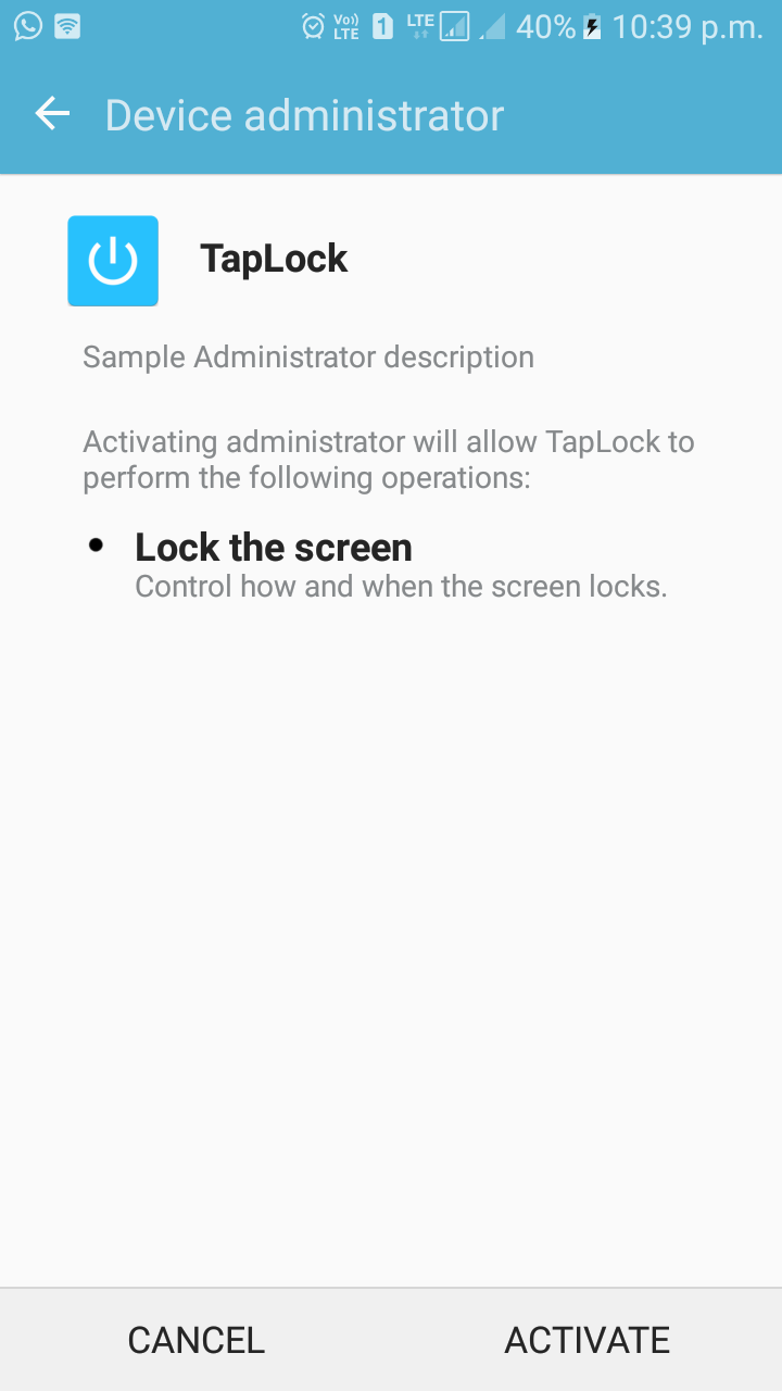 tapLock - App on Amazon Appstore