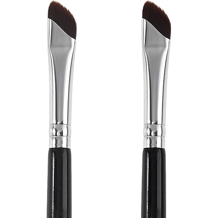 Amazon.com: RMISODO 2 Pcs Angled Eyeliner Brush, Slanted Fine Point Eye ...