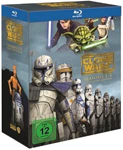Amazon.co.jp: Star Wars: The Clone Wars - Complete Series 1-5 - Import [Blu-ray] : DVD