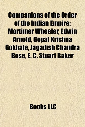 Amazon.co.jp: Companions of the Order of the Indian Empire: Mortimer ...