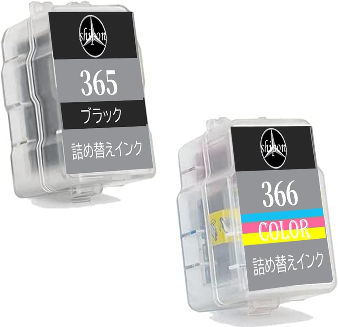 Amazon.co.jp: 【shipon-ink】BC-365/366XL 互換インクカートリッジキャノン Canon用 インク 詰め替え ...