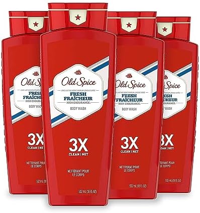 Amazon.com : Old Spice Fresh, 18 oz : Bath And Shower Gels : Beauty ...