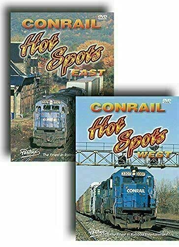 Amazon.com: Conrail Hot Spots East and West - 2 DVD Set by Conrail ...