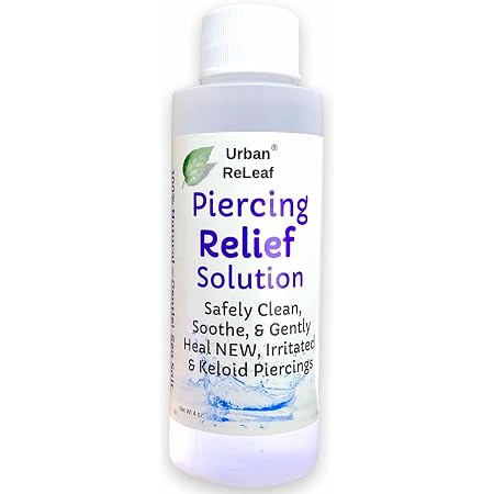 Amazon.com: Claire’s 16 Fl Oz Aftercare Ear Piercing Cleaner Solution ...