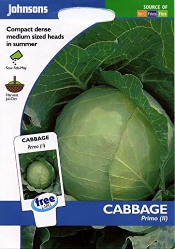Johnsons Seeds - Pictorial Pack - Vegetable - Cabbage Golden Acre ...