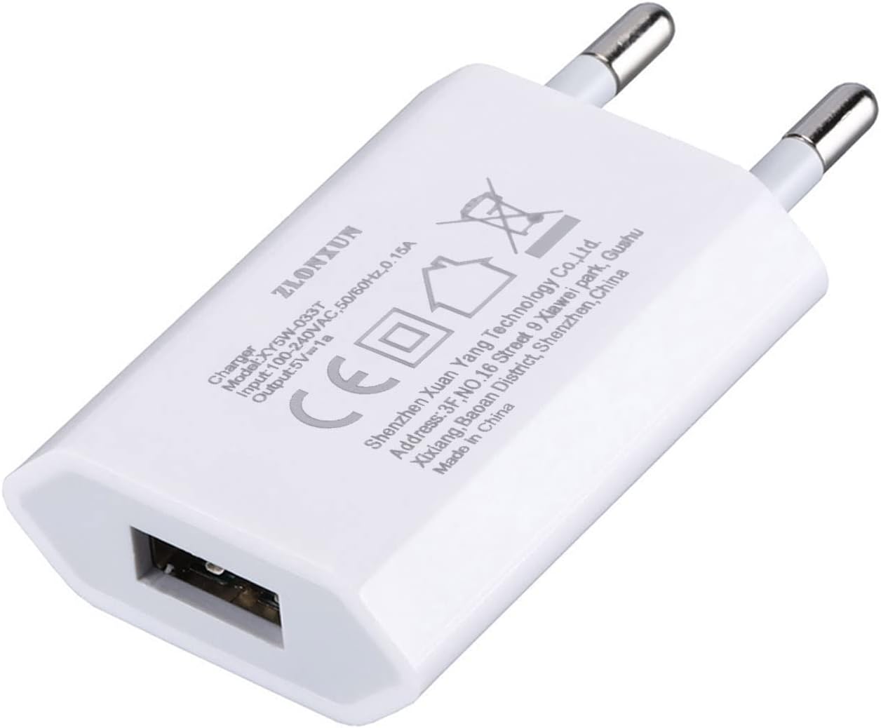 Ladegerät USB, Netzteil,Ladestecker USB Ladeadapter für Handy ...